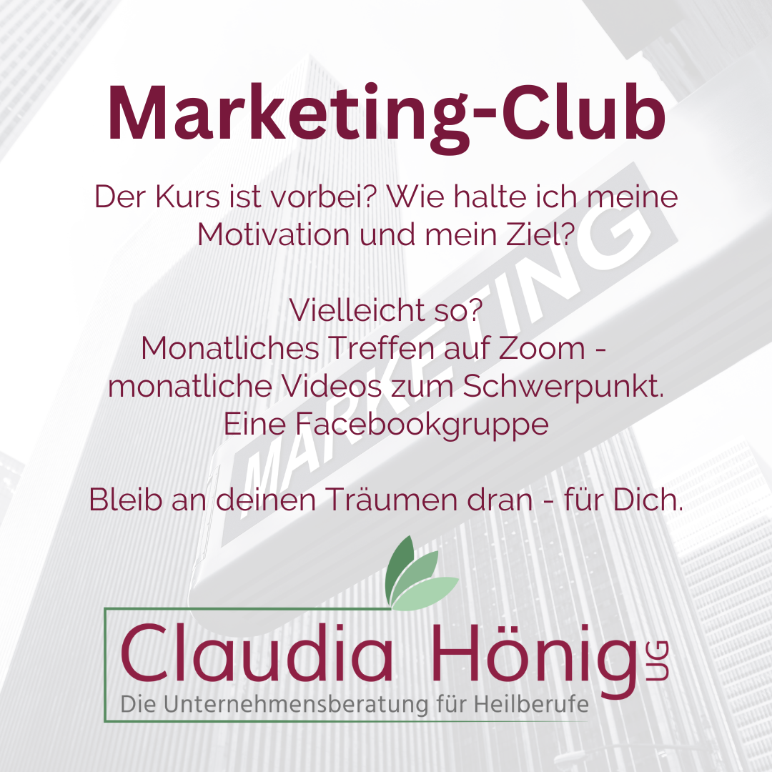 Neu! Der Marketing-Club
